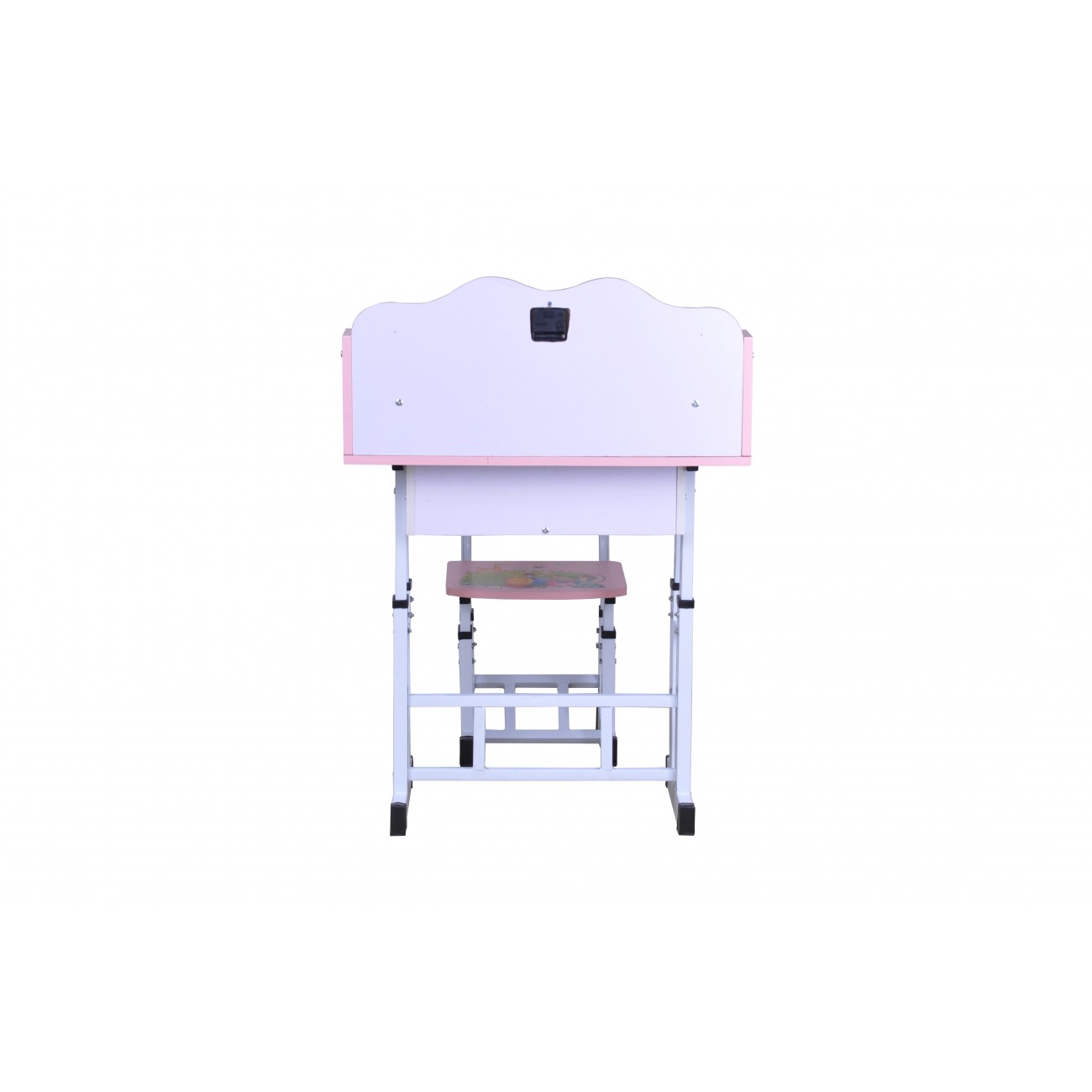 Set Birou Copii Roz - Ajustabil pe Inaltime